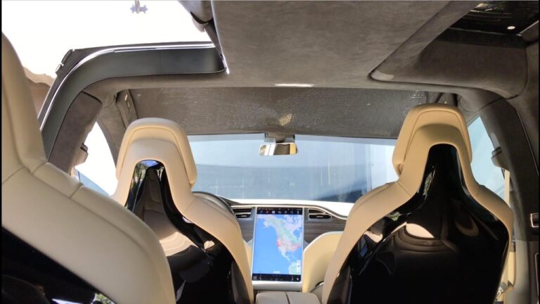 Tesla Model X Sunshade for Windshield & Glass Roof | TeslaThunder ...